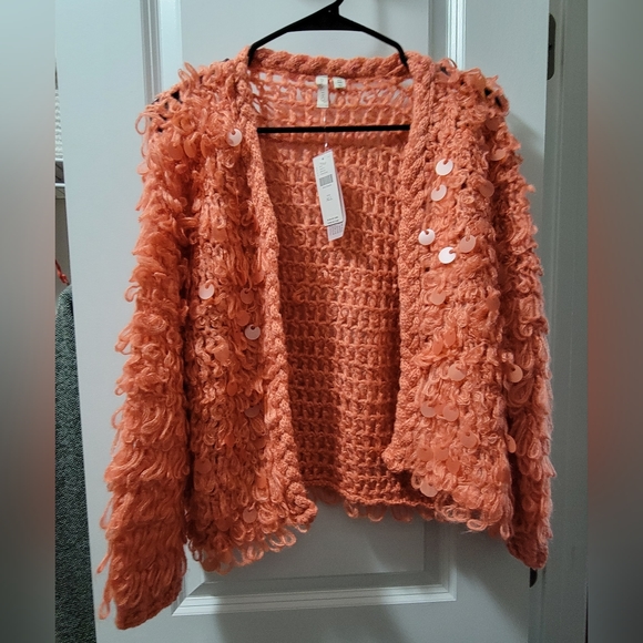 Anthropologie | Sweaters | Anthropologie Loop Crochet Cardigan | Poshmark